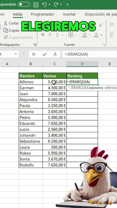 Ranking Con JerarquÍas En Excel Tutorialexcel Trucosexcel Tipsexcel Exceltricks Youtube