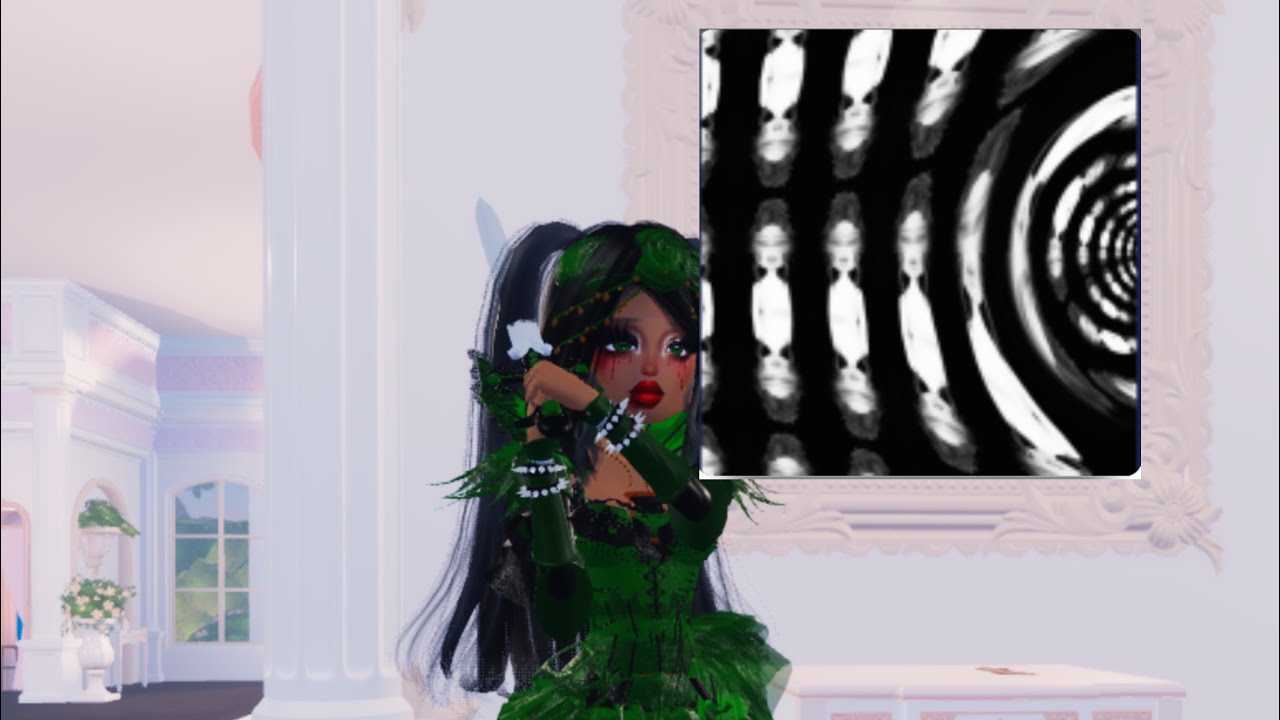 Making an outfit for the forest dress!(In DTI) - YouTube