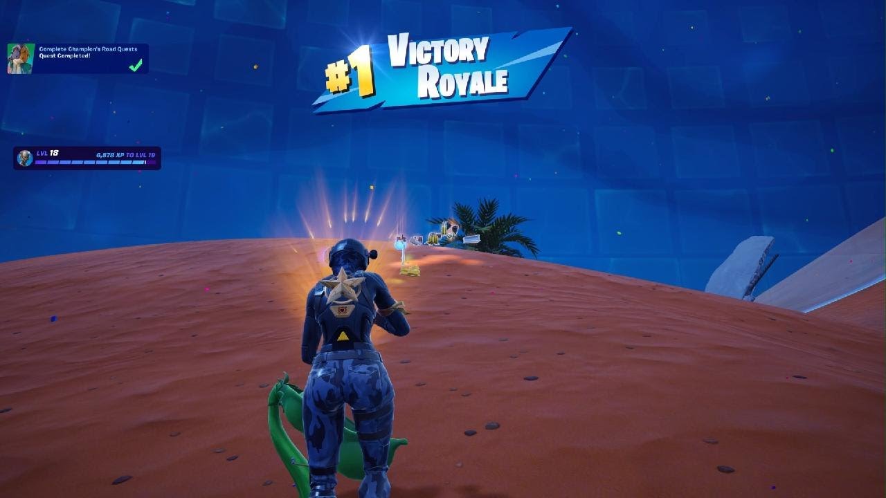 Fortnite Battle Royal Victory - YouTube