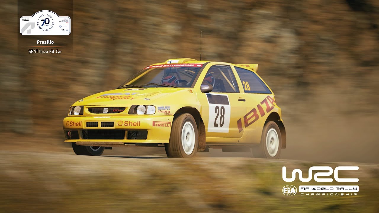 EA WRC - Rally Greece Stage 2 "Prosilio" 24,6km - 1997 Seat Ibiza Kit ...