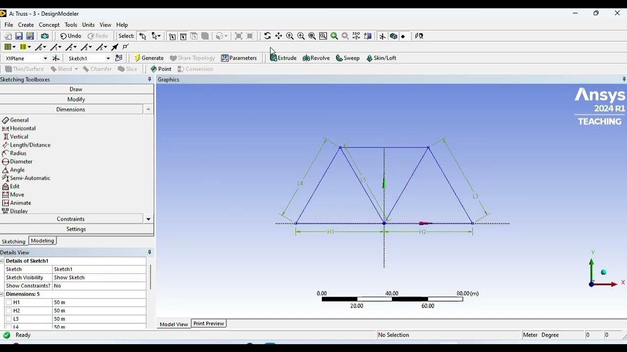 Truss - 3 | Static Structural | Ansys Workbench - YouTube
