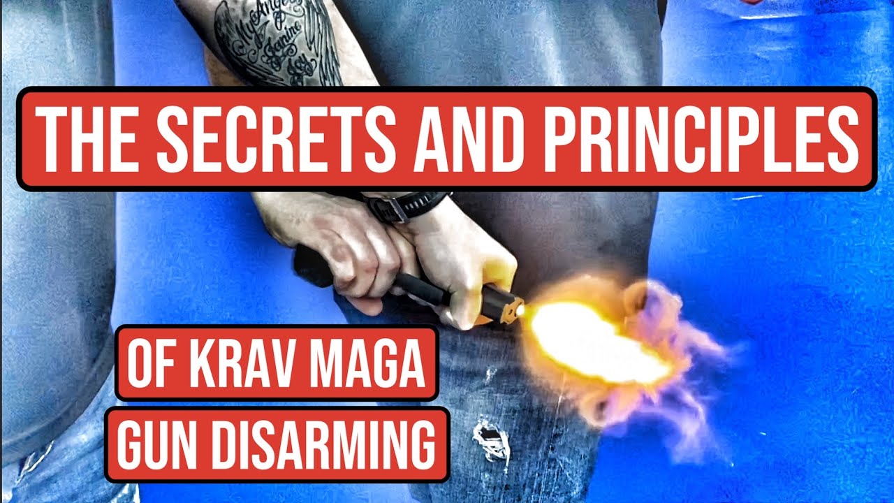 The secrets and principles of the Krav Maga Gun Disarming - YouTube