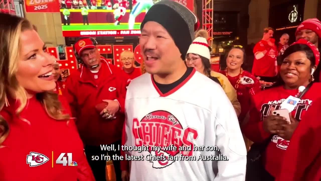 Union Station Chiefs pep rally - YouTube