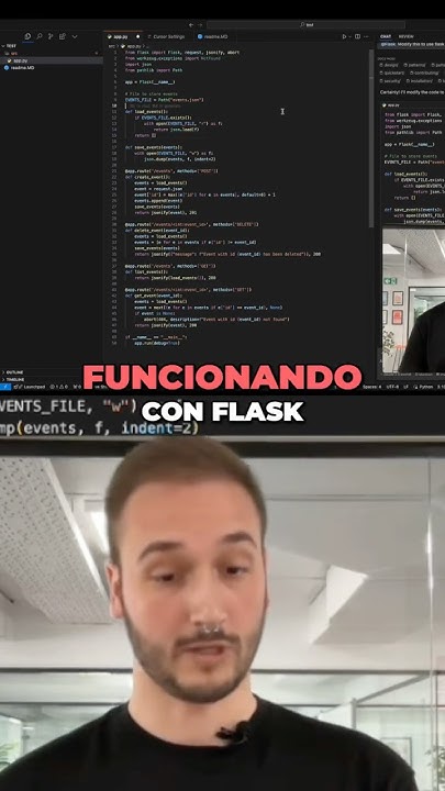 Convierte tu proyecto de FastAPI a Flask con IA | CURSOR AI - YouTube