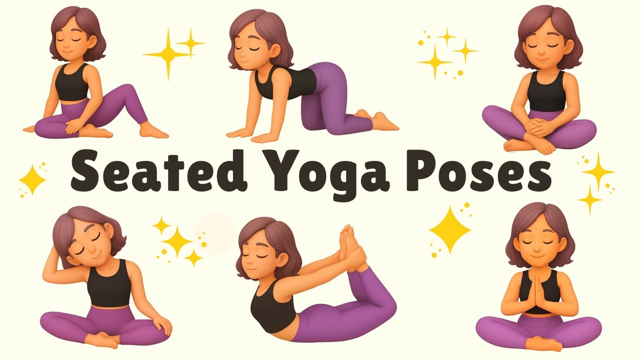 Seated Yoga 🌸 | Improve Posture & Calm Your Mind - YouTube
