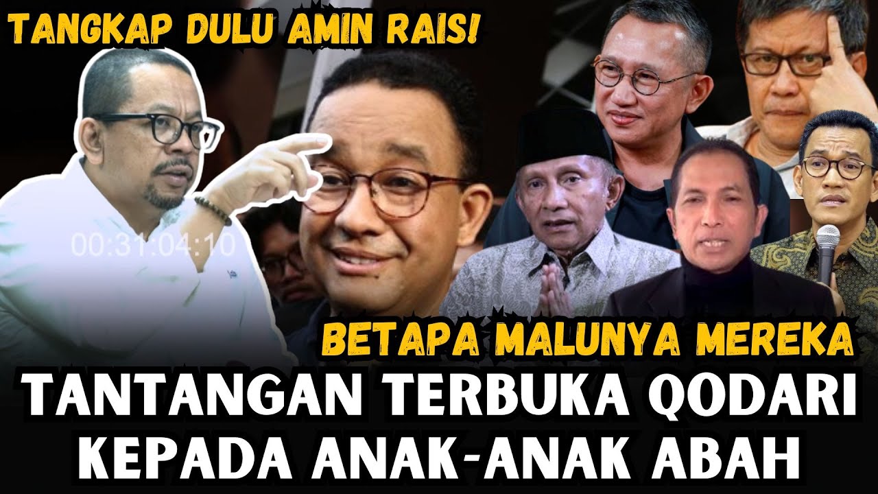 QODARI PERMALUKAN ABAH DAN ANAK-ANAK ABAH! TANGAP SAJA DULU AMIN RAIS ...
