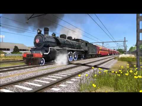 MSTS Chile - Locomotora V-714 - YouTube