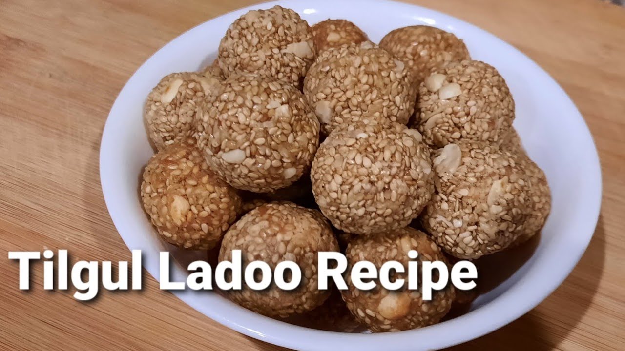Tilgul Ladoo Recipe/ तिळगूळ लाडू रेसीपी/how to make Tilgul Ladoo ...