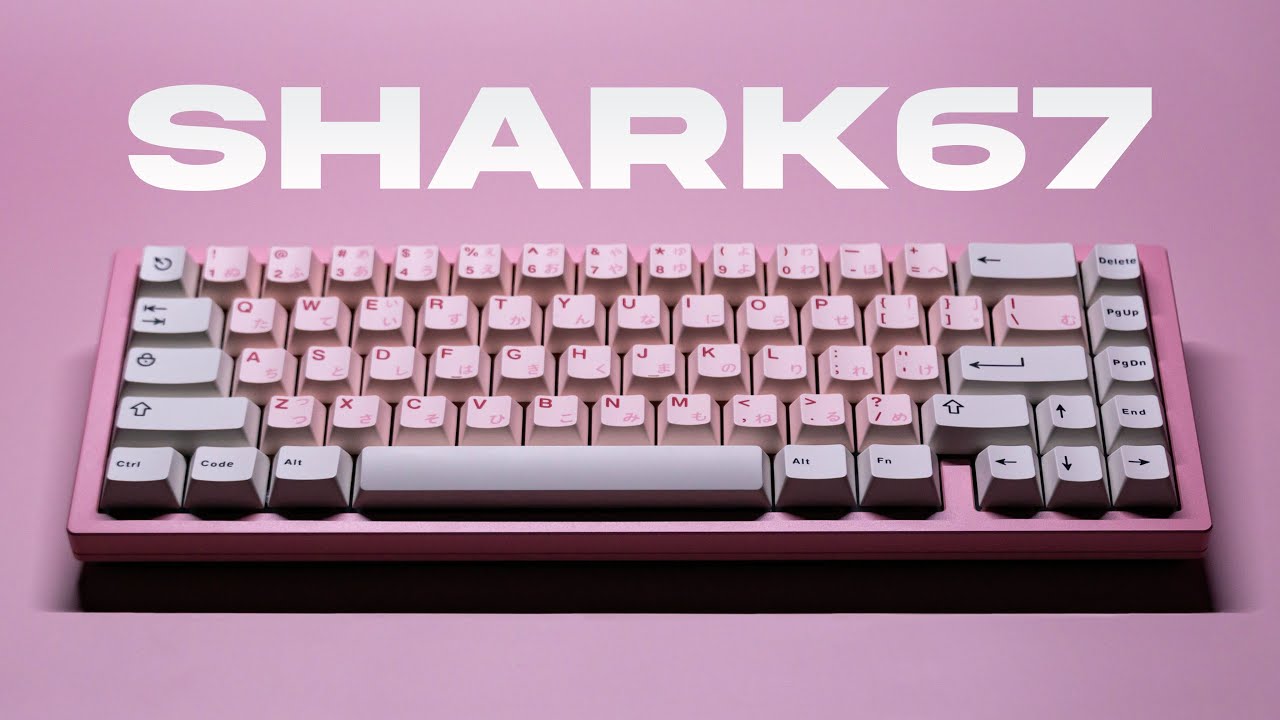 Shark67 Budget Keyboard Kit - Review Build & Sound Test - YouTube