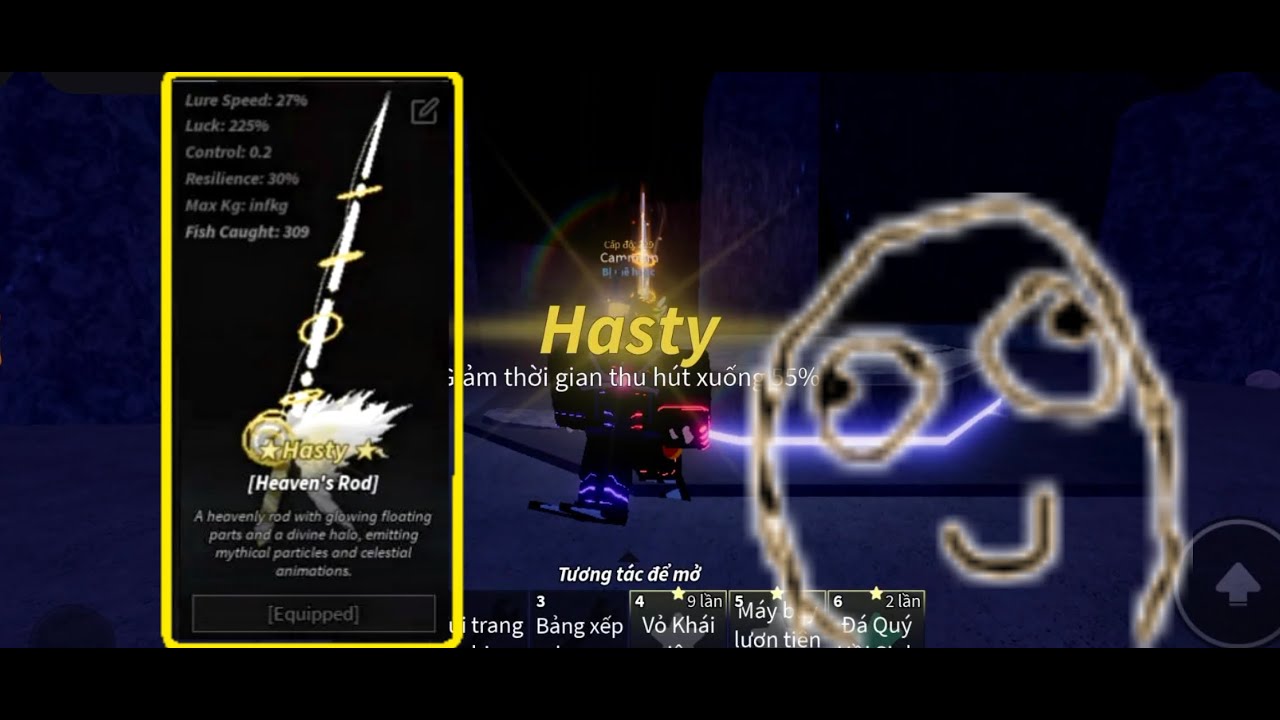 Heaven Rod enchant hasty liệu có mạnh | Cammom - YouTube