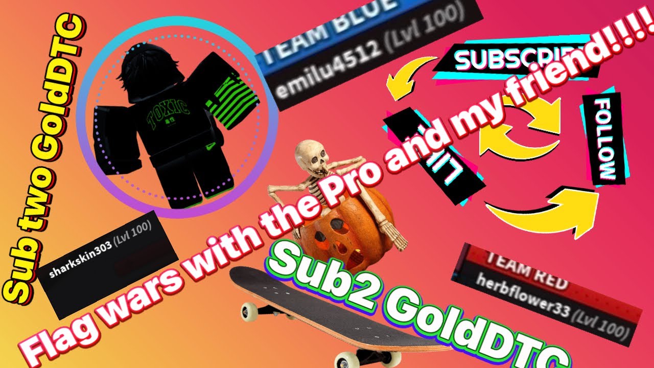 Playing flag wars with the Pros! - YouTube
