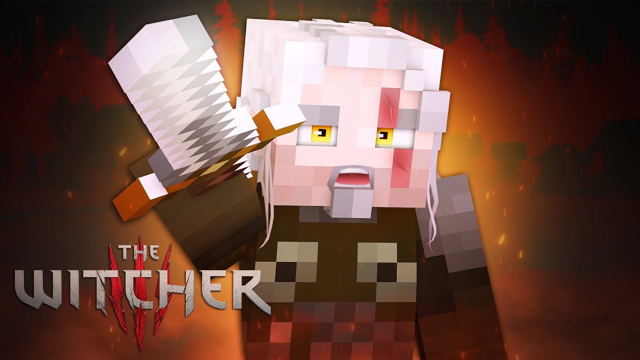 🐺Майнкрафт, но Я ВЕДЬМАК | Minecraft: The Witcher #1 - YouTube