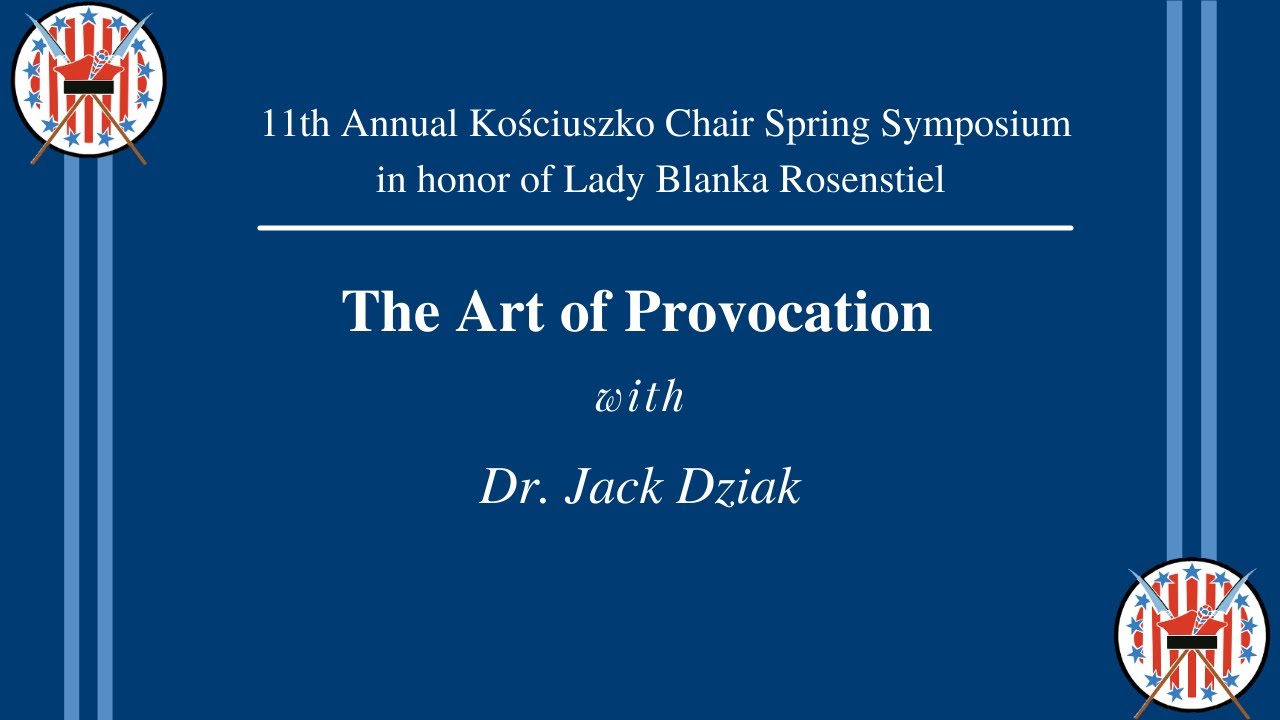 The Art of Provocation - YouTube