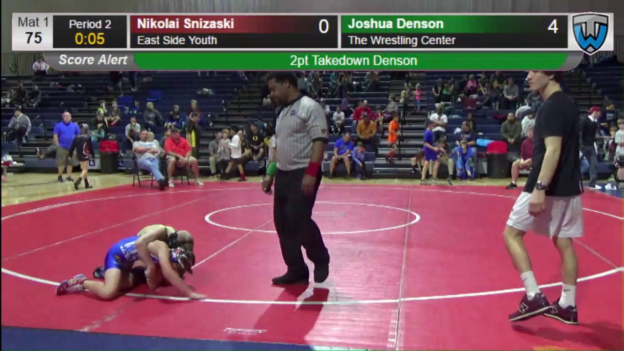 75 Nikolai Snizaski East Side Youth vs Joshua Denson The Wrestling ...