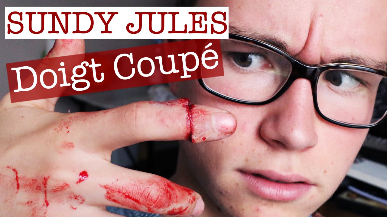 Maquillage Effets Spéciaux : Doigt coupé sur Sundy Jules - YouTube