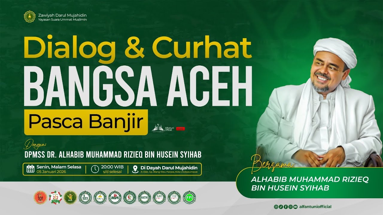 🔴 LIVE: Dialog&Curhat Bangsa Aceh Pasca Banjir Bersama DPMSS Dr ...