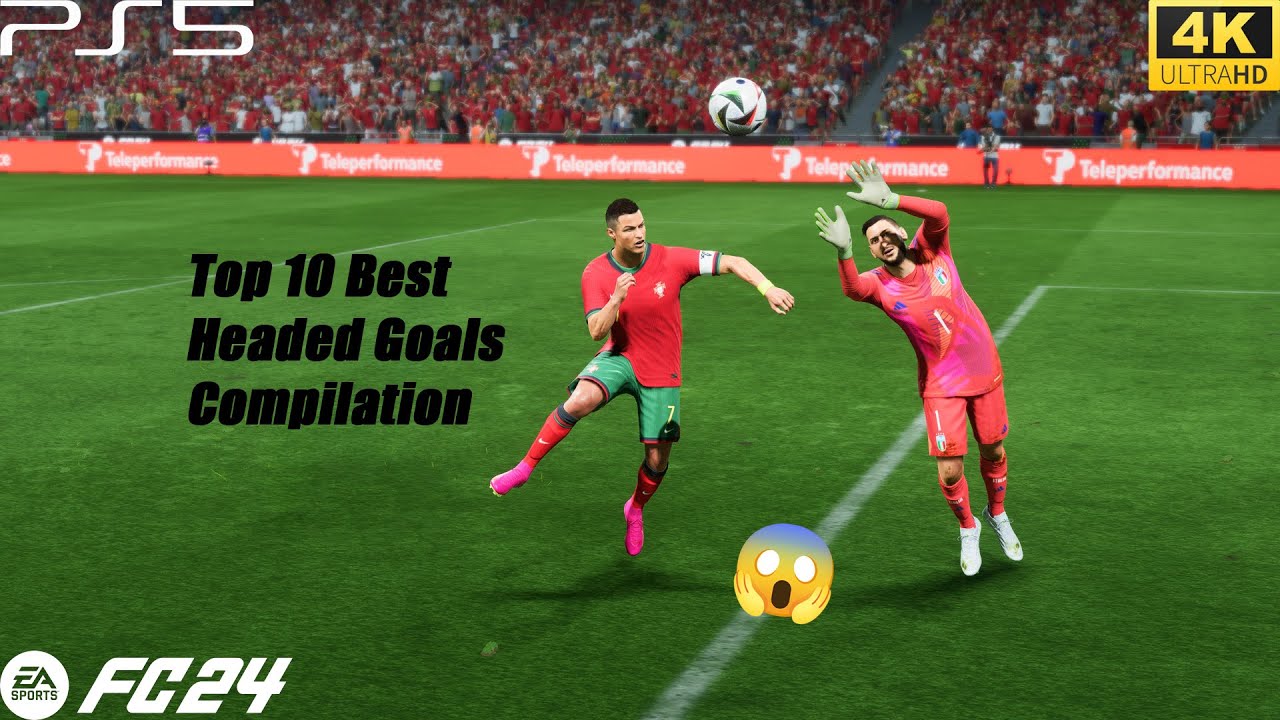 TOP 10 BEST HEADED GOALS COMPILATION - PS5 ( 4K60FPS ) - YouTube