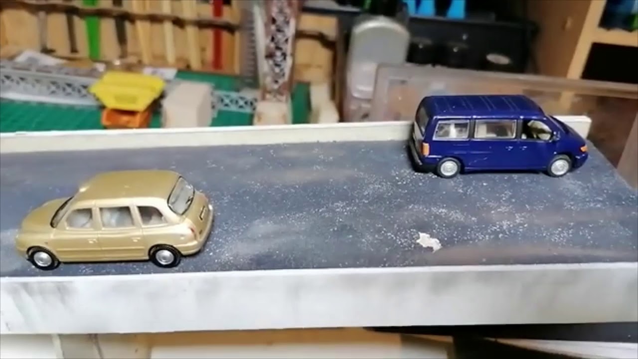 Making a road bridge suitable for the model railway layout - YouTube