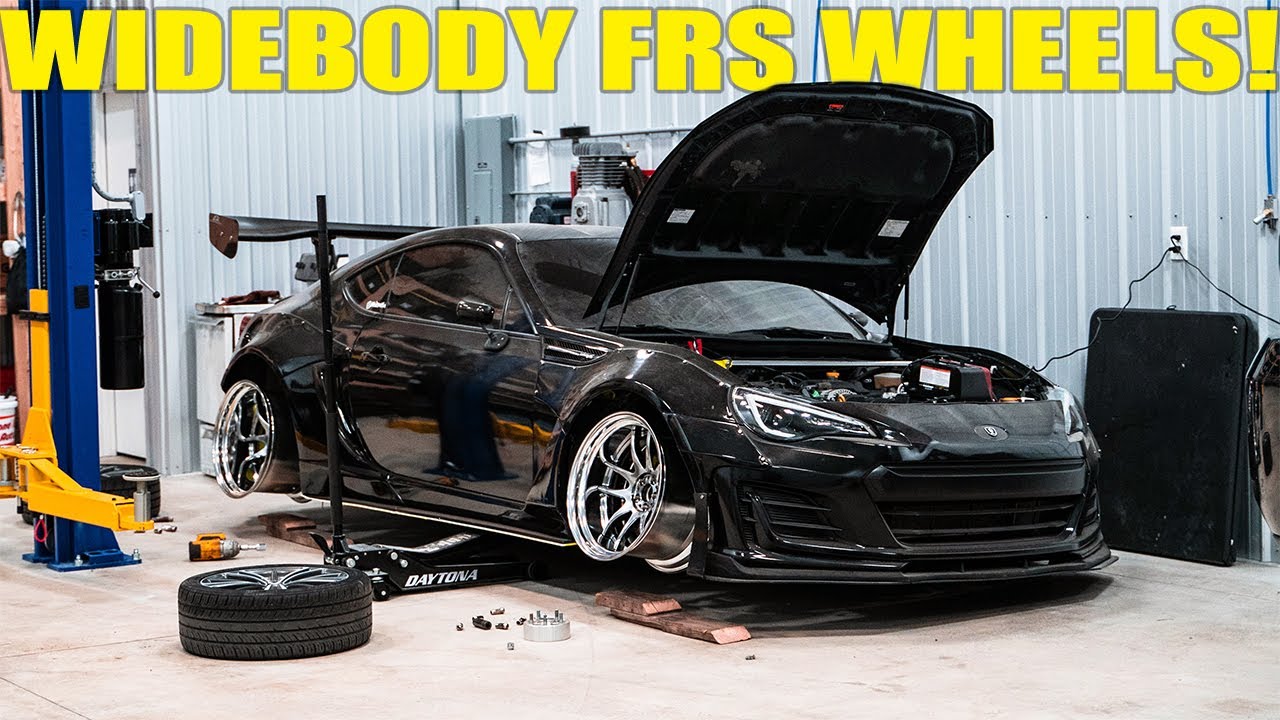 Revealing the new Widebody FRS Wheels! - YouTube