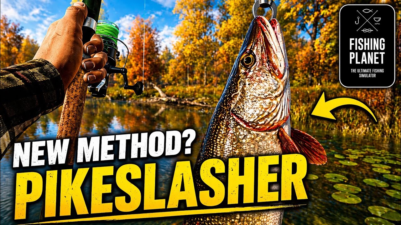 How to catch the PIKESLASHER Monster Fish Guide on Emerald lake ...