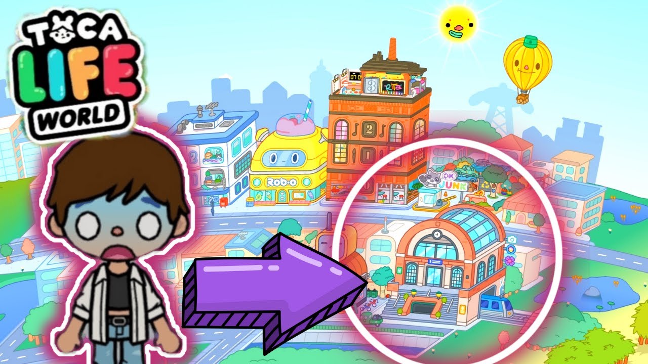 Cool NEW location.😱 + secrets.🧐 TOCA LIFE WORLD. - YouTube