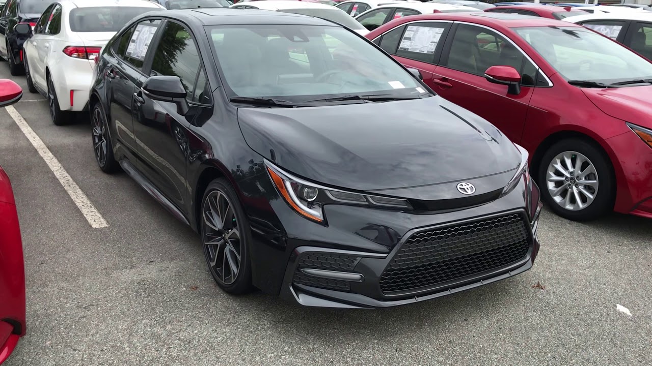 2020 Corolla SE Manual - John - YouTube