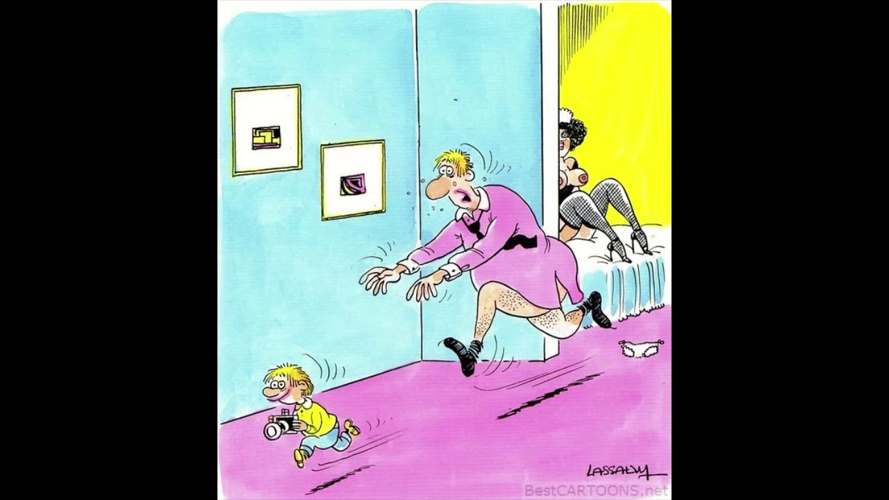 Robert Lassalvy Funny Caricatures - YouTube