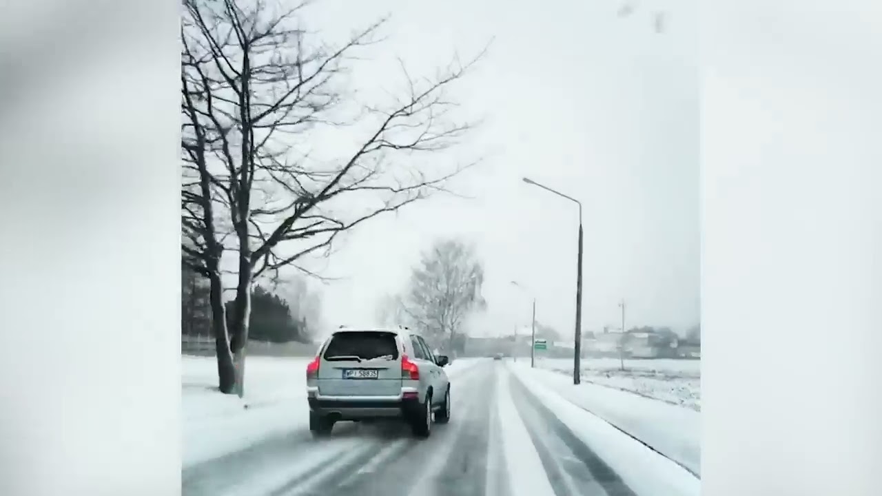 Strong snow storm in Poland! In Europe, a yellow level of danger has ...