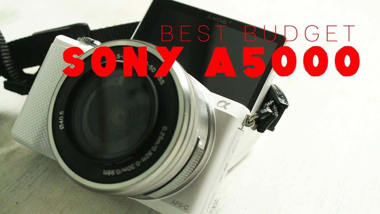 $400 VLOGGING SET UP CAMERA Sony A5000 - YouTube