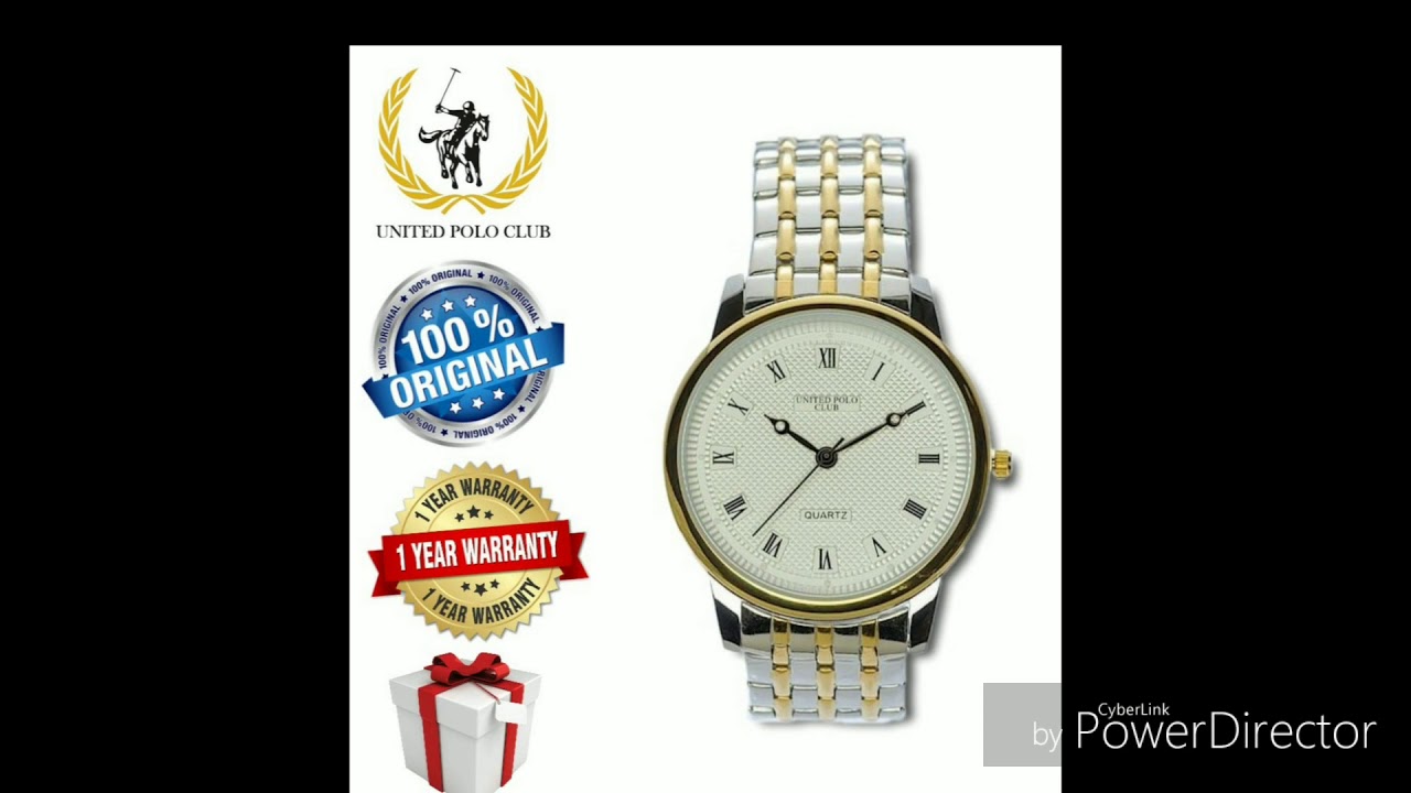 JAM TANGAN UNITED POLO CLUB ORIGINAL (85) - YouTube