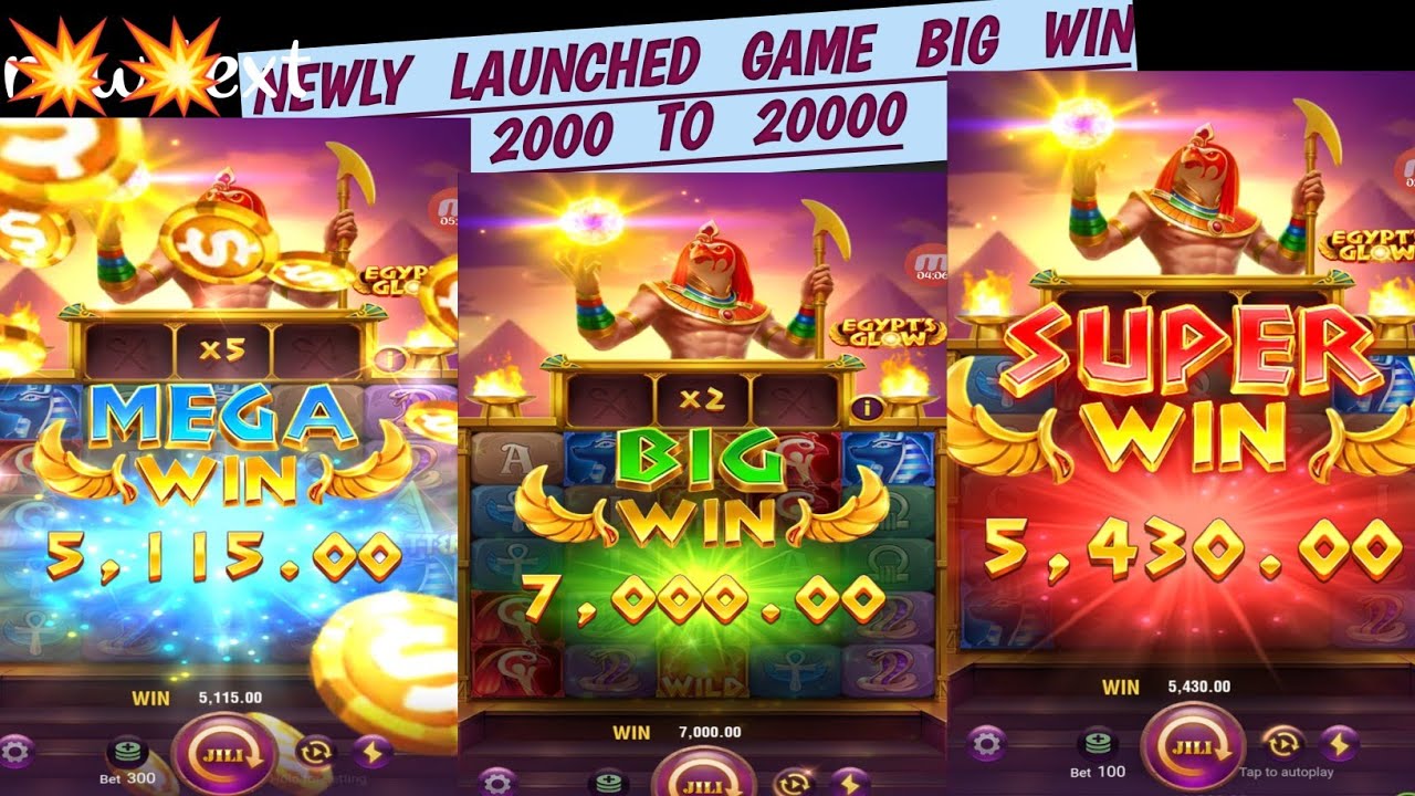 Newly launched Game Egypts Glow |Super ace|Big winning gameplay #video ...