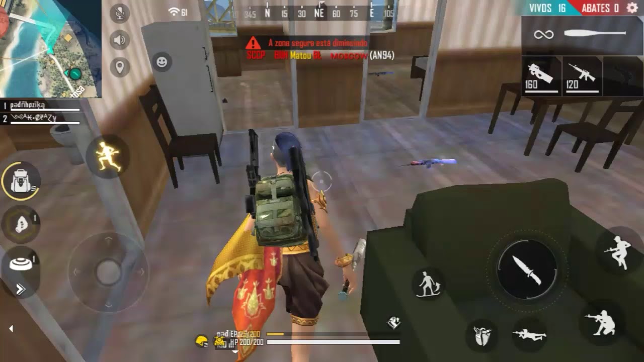 Partida de ff com meu amigo pedro-Free Fire #1 - YouTube