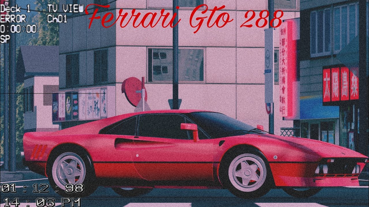 midnight Racing Tokyo : Ferrari Gto 288 in high way - YouTube