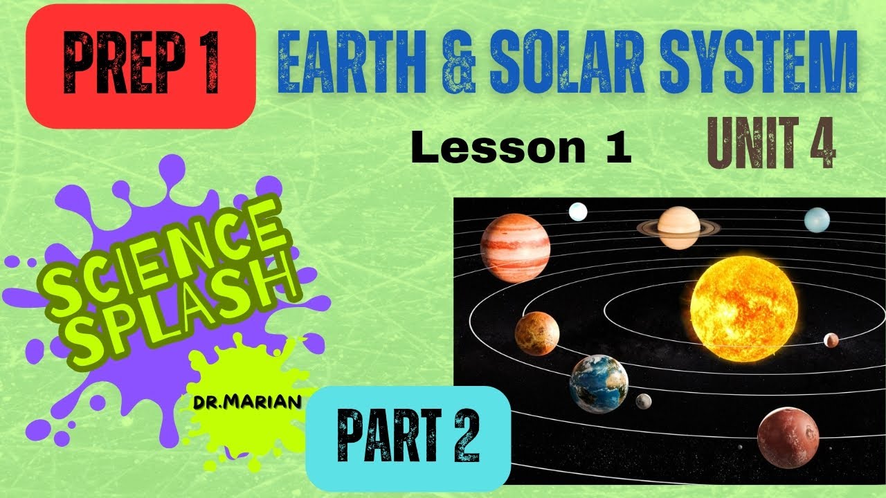أولي أعدادي-unit 4- Earth and Solar system -lesson 1-part2-prep 1 - YouTube