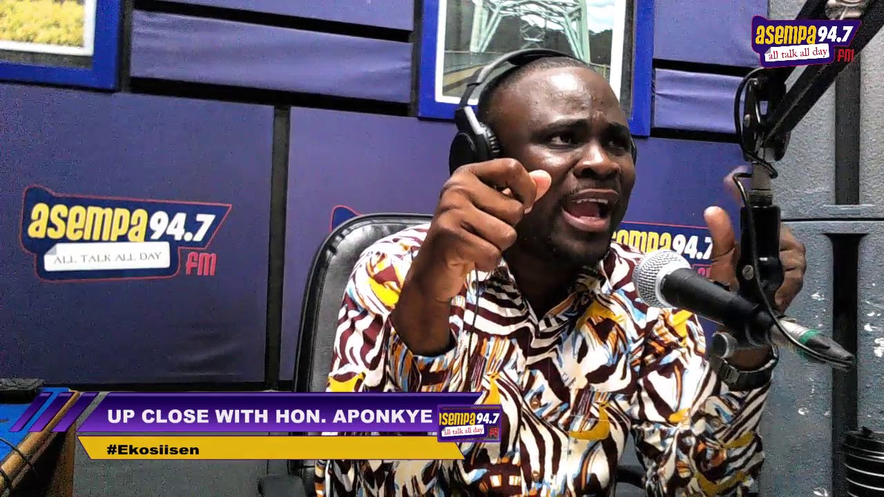 EKOSIISEN UP CLOSE WITH HON. APONKYE PT. 2 (20-12-19) - YouTube