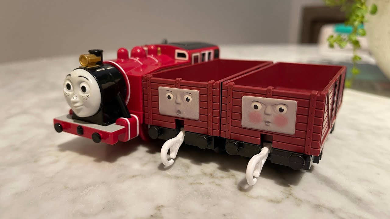 Thomas and Friends: Plarail Red Rosie Review - YouTube