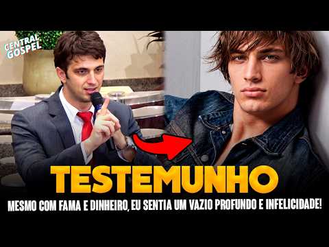 É DE ARREPIAR O TESTEMUNHO DESSE PASTOR! MESMO COM FAMA E DINHEIRO, EU SENTIA UM VAZIO PROFUNDO!