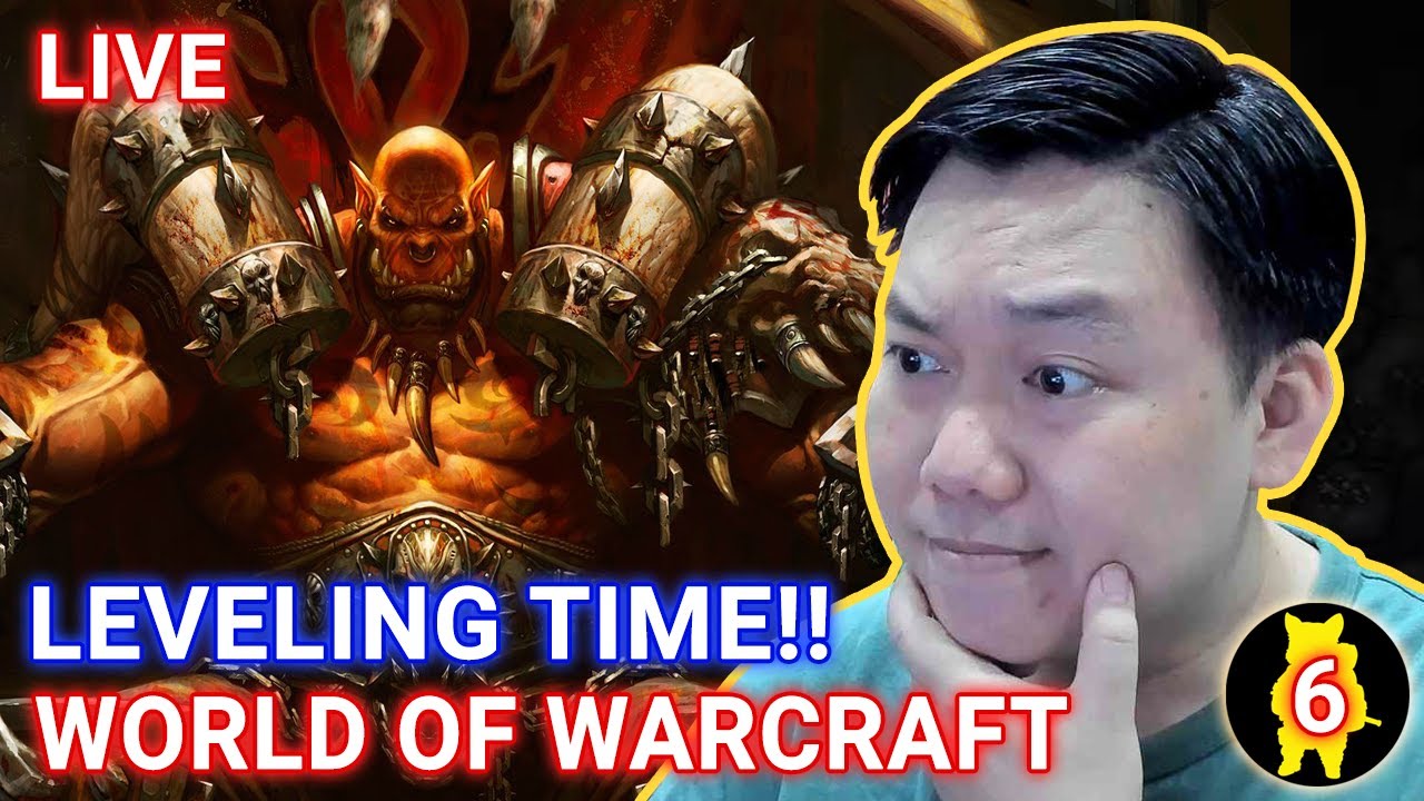 🔴 100 Ngày LIVE D-83. WoW Classic Fresh 2024 p6. Hành trình LEVELING ...