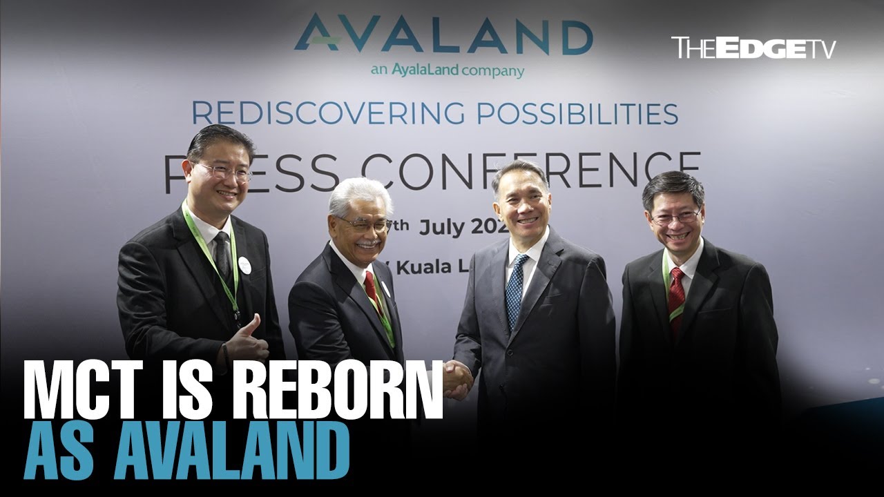 NEWS: Prop developer MCT rebrands as Avaland - YouTube