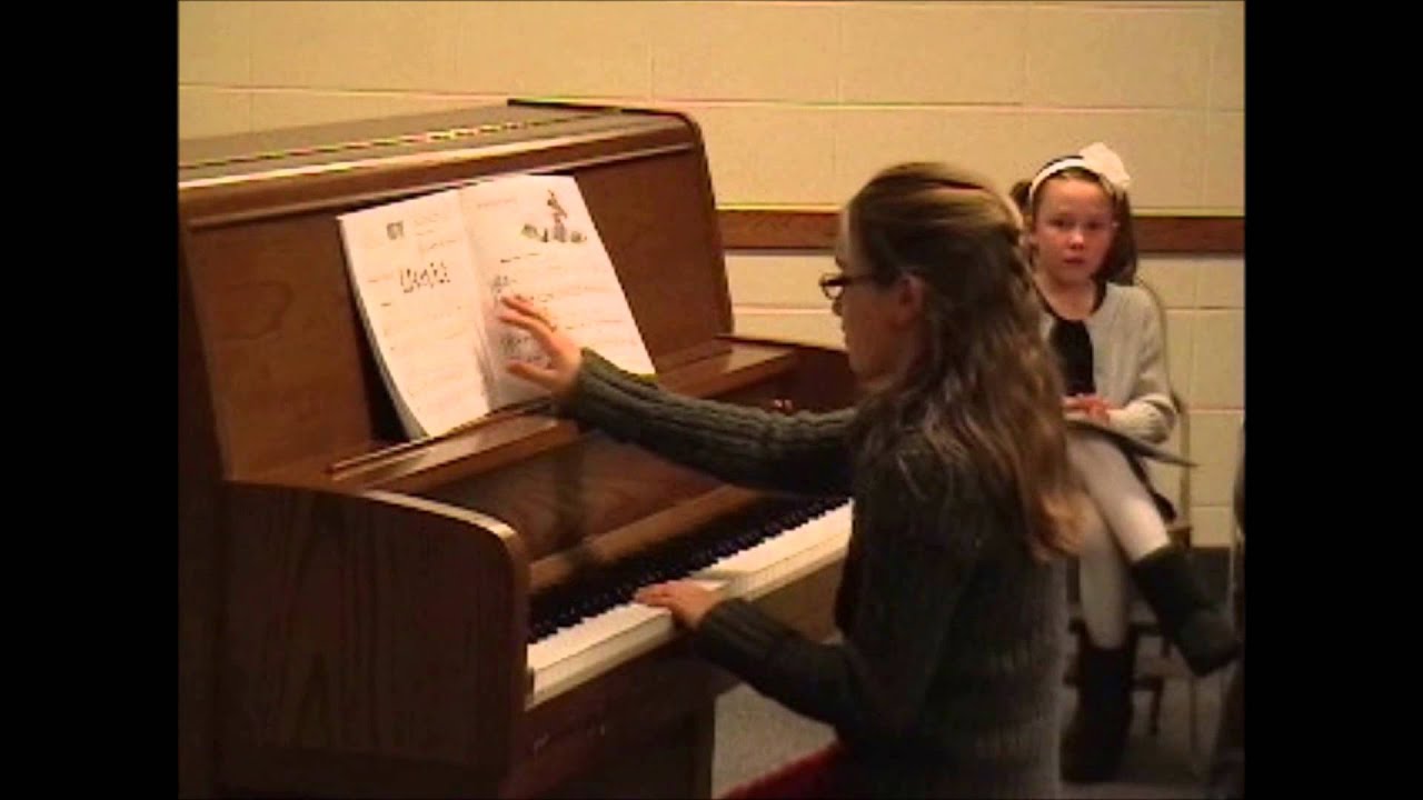 Lily Rowley - Winter 2014 Piano Recital - YouTube
