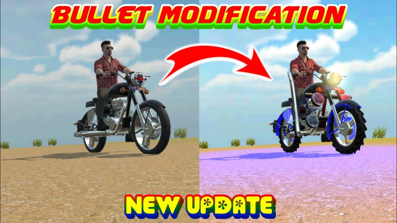 Indian Vehicle Simulator 3d New Update Bullet Modification | Bullet ...