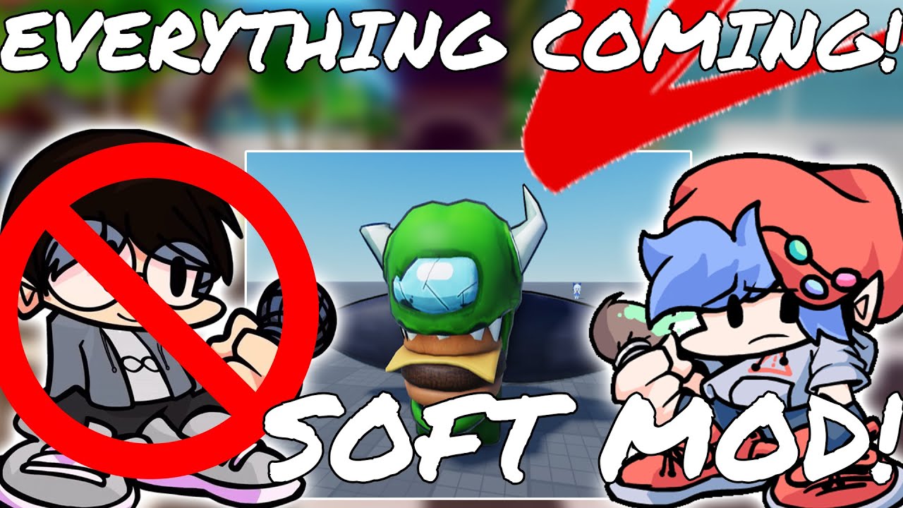 everything thats coming in the funky friday soft mod update.. - YouTube