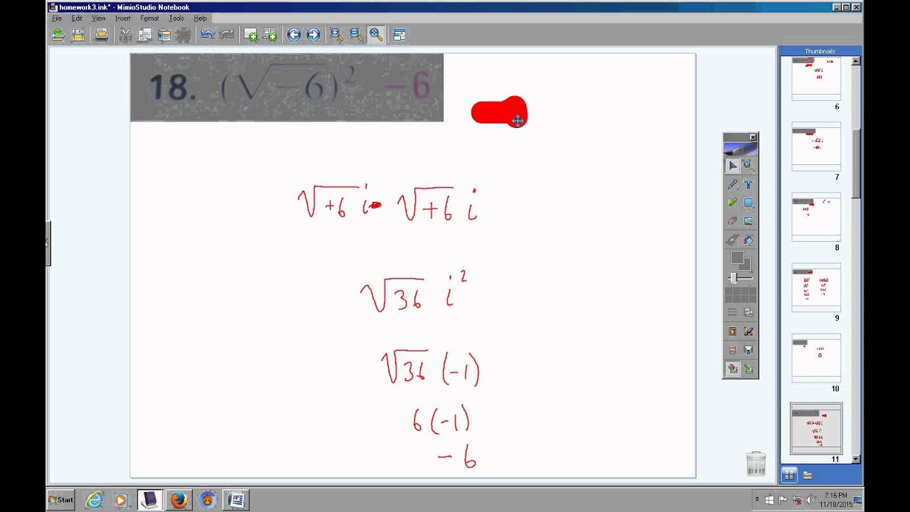 Algebra 2 Lesson 5.5 Homework - YouTube