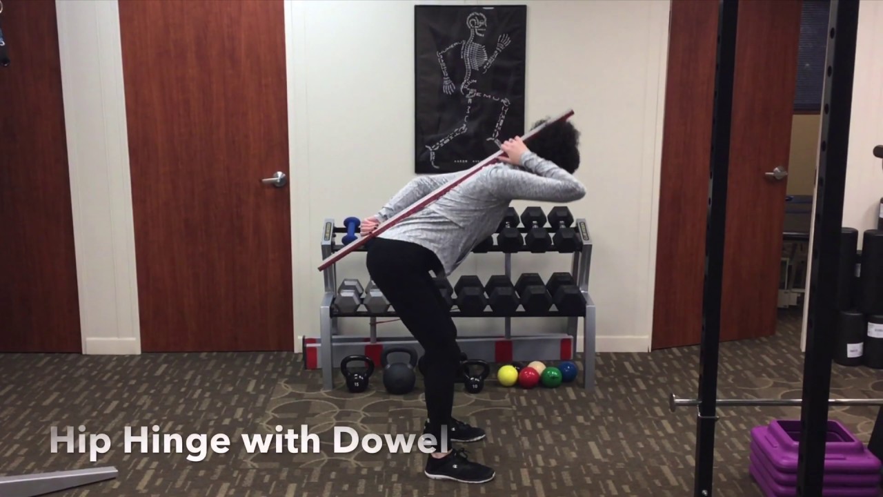 Hip Hinge Progression - YouTube