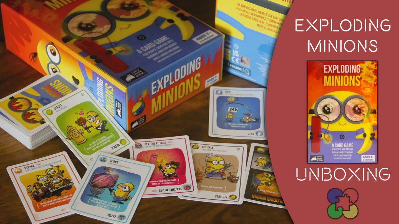 Exploding Minions - Unboxing - YouTube