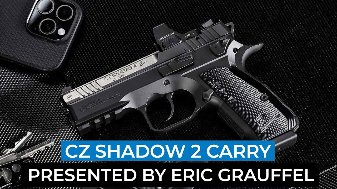 9-time world champion Eric Grauffel ist presenting the CZ SHADOW 2 ...