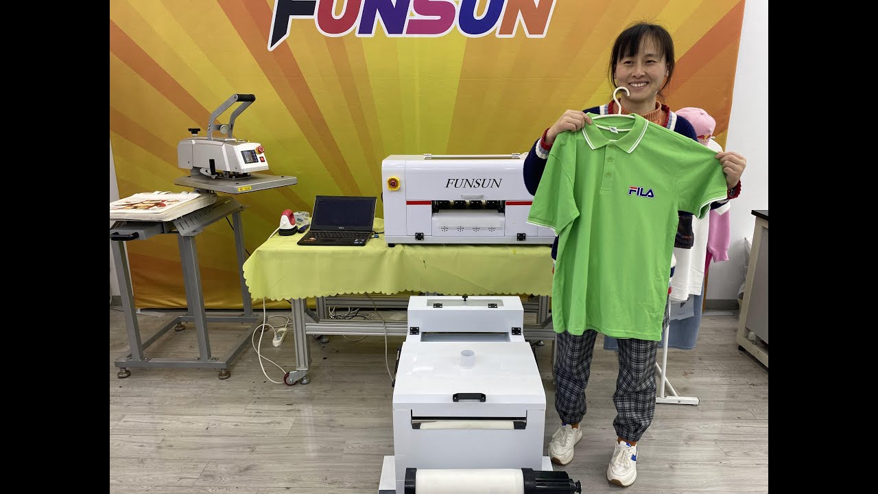 So amazing DTF cloth printer,all kind fabric material printing, good ...