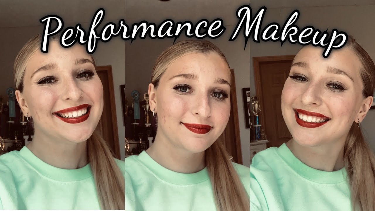 DANCE PERFORMANCE MAKEUP - YouTube