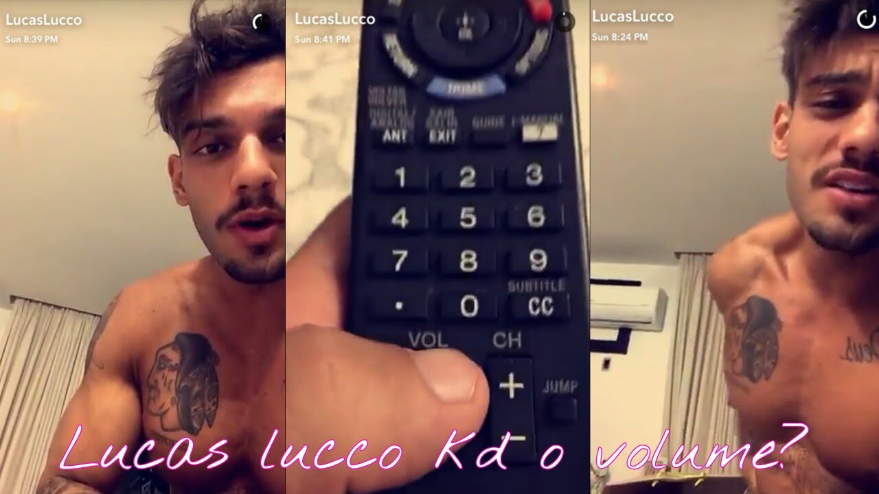 Lucas lucco responde boato sobre volume em fotos - YouTube