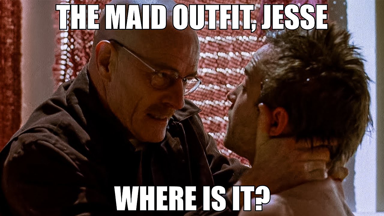 JESSE, WHERE IS THE MAID OUTFIT? - YouTube